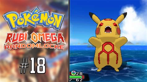 Pokémon Rubí Omega Randomlocke Ep18 Pikachu Omega Youtube