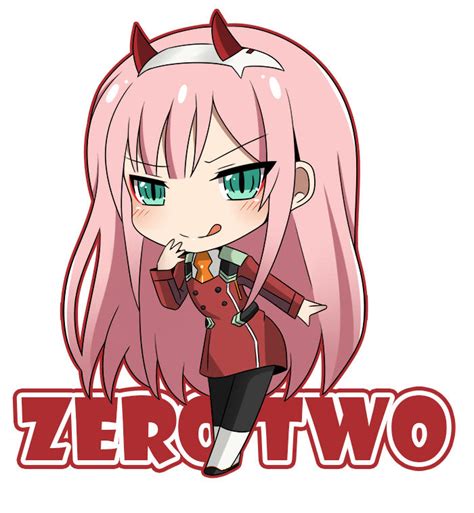 Zero Two By Yuries On Deviantart