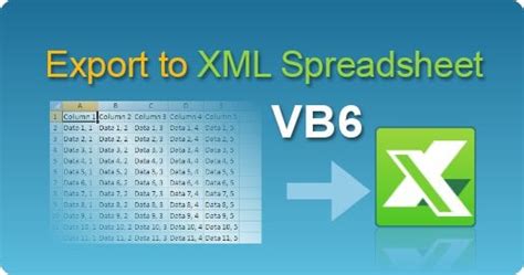 How To Export Data To Xml Spreadsheet From Vb6 Reasyxls