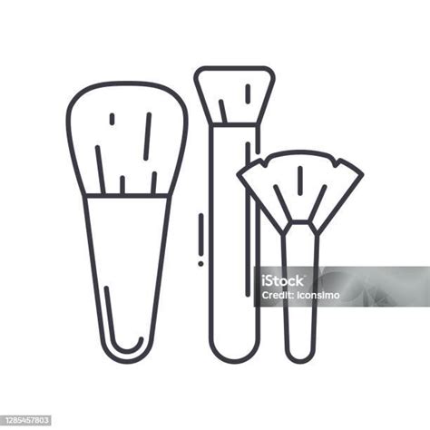 아이콘 선형 격리 된 그림 얇은 선 벡터 웹 디자인 기호 흰색 배경에 편집 가능한 스트로크와 개요 개념 기호에 브러시 가사 집안일에 대한 스톡 벡터 아트 및 기타 이미지