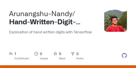 Github Arunangshu Nandyhand Written Digit Classification With Dnn