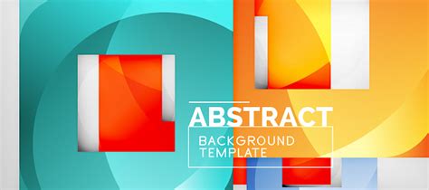 배경 색상 사각형 구성 포스터 표지 브랜딩 또는 배너에 대 한 현대 기하학적 추상화 디자인 0명에 대한 스톡 벡터 아트 및 기타