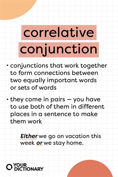 Correlative Conjunctions Explanation And Usage