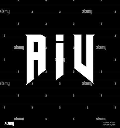 Aiv Letter Logo Design For Technology Company Aiv Logo Design Black Aiv Letter Logo Design For Technology Company Aiv Logo Design Black