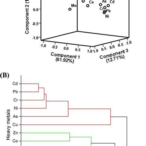 Principal Component Analysis Pca A And Cluster Analysis B For Download Scientific Diagram