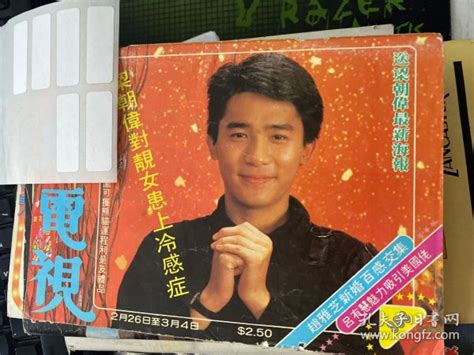 电视周刊（）梁朝伟梅艳芳张国强谭咏麟翁美玲赵雅芝吕有慧黎汉持高丽虹惠天赐陶大宇（见描述，慎拍）孔夫子旧书网