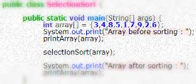 Selection Sort In Java Java Discover