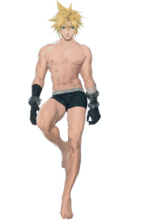 Cloud Strife Final Fantasy And 2 More Drawn By Cluckgugu Danbooru