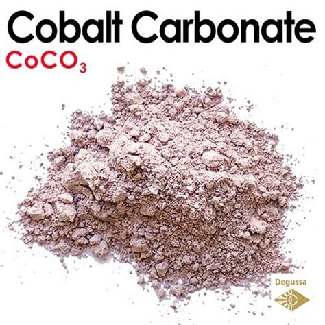 Cobaltii Carbonate Cobaltous Carbonate Blue Salt Substitute Cobalt