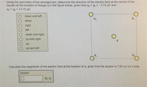 solved using the symmetry of the arrangement determine the