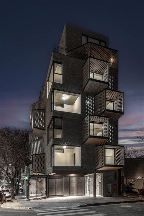 Experimentación Tipológica Y Material Edificio M 5605 Por Arqtipo