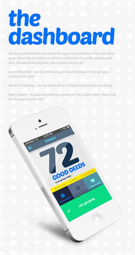 Do Something Good IPhone App Design For Inspiration