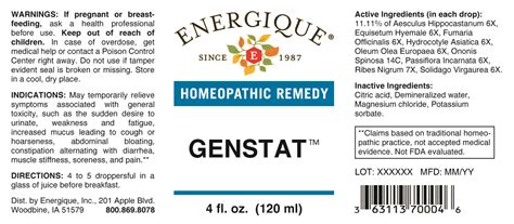 Genstat 4 Oz By Energique Pkg 2 Austin Medical