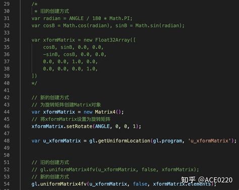 Webgl编程指南笔记 第四章 高级变换与动画基础 知乎 Webgl编程指南笔记 第四章 高级变换与动画基础 知乎