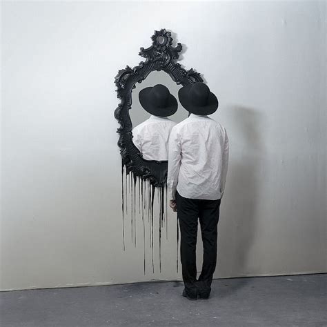 Eerie Surreal Photography By Bobby Becker Mirror Illusion Art Man In