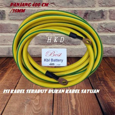 Promo KABEL BATERAI AKI MOBIL DIAMETER 25MM SAMPAI 35MM PANJANG 400 CM ARARYASHOP Diskon 50 Di