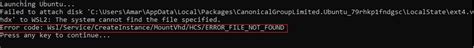 Errorcodewslservicecreateinstancemountvhdhcserrorfilenotfound Amar It Tech