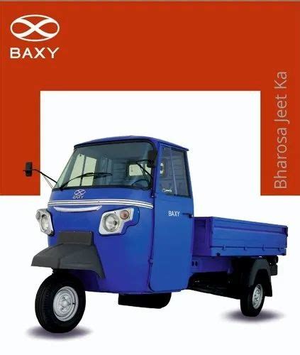 Single Cylinder Oil Cooled Black Baxy Load Carrier Xtra Ld Vehicle