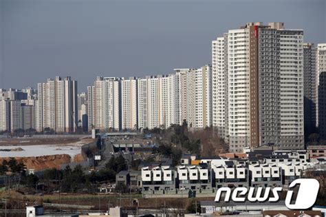 천안 아파트 난립 속 무자본 갭투자 성행깡통전세 우려 뉴스1