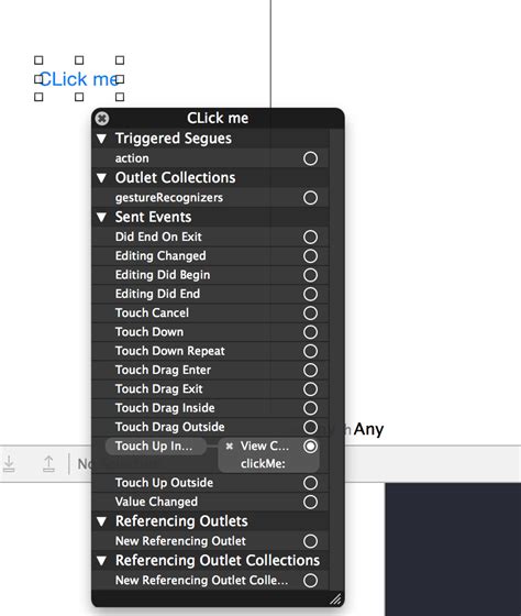 Ios How To Edit The Interface Connection In Xcode 6 Stack Overflow