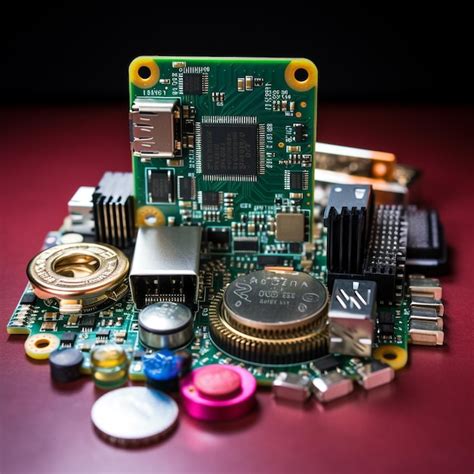 Premium Photo Microcontroller Raspberry Pi Generated With Ai Tool