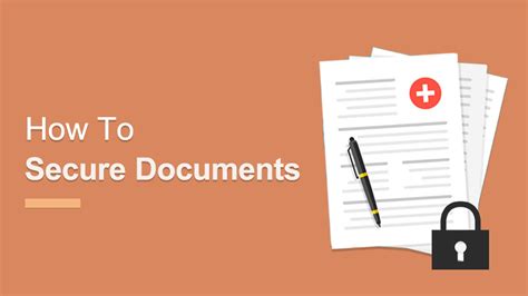 How To Secure Documents On Computer