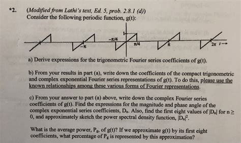 solved 2 modified from lathi s text ed 5 prob 2 8 1