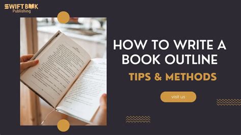 how to write a book outline tips and methods