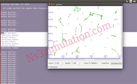 utilization of ns3 in intrusion detection ids using ns3