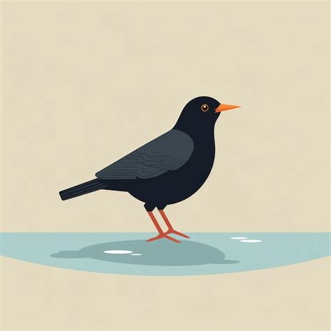 Premium Ai Image Crow Vector