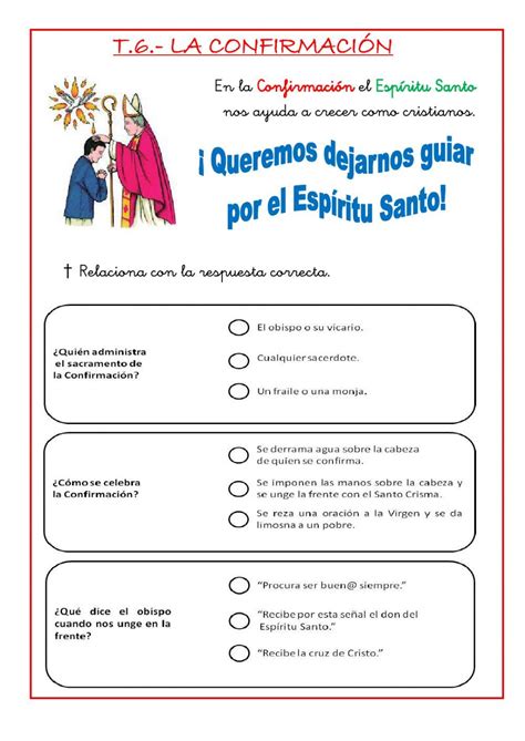 Fichas Para La Confirmación Artofit
