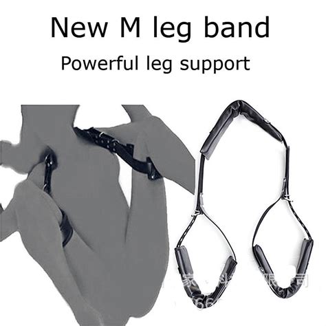 KisstoyFemale Sexy M Open Leg Straps Sex Toys For Couples Ankle Cuffs Whip Open Leg Fetish Adult