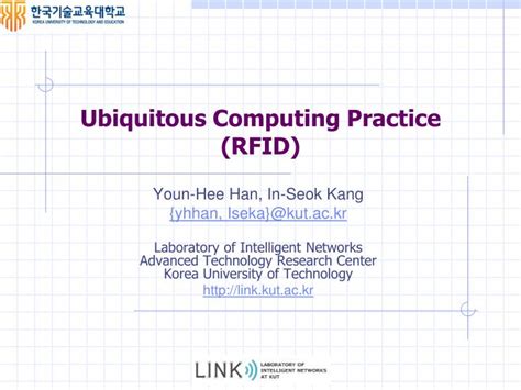 Ppt Ubiquitous Computing Practice Rfid Powerpoint Presentation Free Download Id3178262