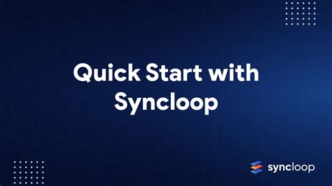 Online Training Syncloop