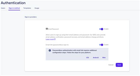 Passwordless Email Sign In Using Flutter And Firebase Dynamic Link Dev Community