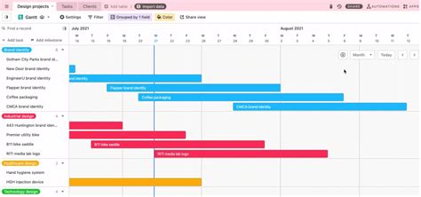 What Is A Gantt Chart Examples Templates And Definition Airtable