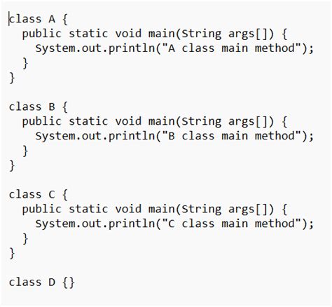 Relation Between Java File Names Class Names Main Methods UnicMinds