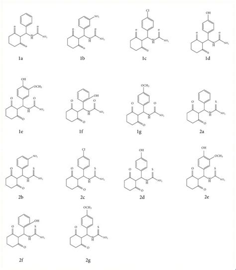 Structure Of 1 3 Cyclohexanedione Moiety Connected Mannich Base