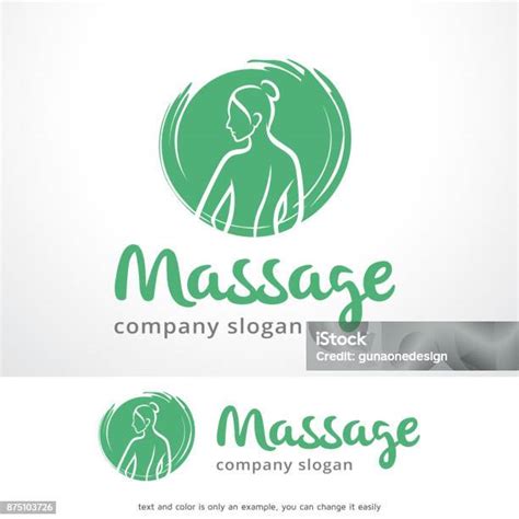 마사지 기호 템플릿 디자인 벡터 상징 디자인 컨셉 창조적인 기호 아이콘 개념에 대한 스톡 벡터 아트 및 기타 이미지 개념
