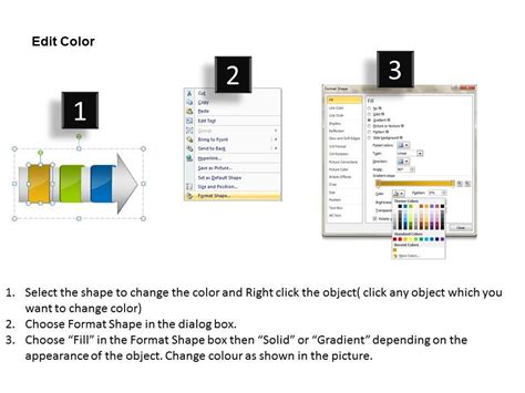 PPT A Layout With Arrow Pointing To The Right Business PowerPoint Templates Stages
