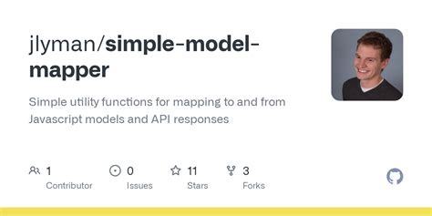 github jlyman simple model mapper simple utility functions for mapping to and from javascript
