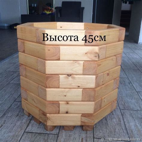 Круглое кашпо для цветов – заказать на Ярмарке Мастеров – GBG6VRU ...