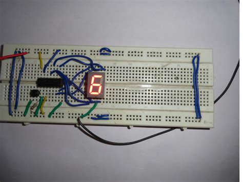 7 Segment Display Counter Driver Circuit