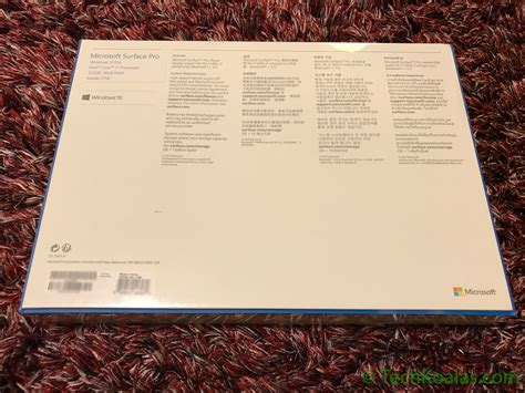 Microsoft Surface Pro Late 2017 Unboxing Whats In The Box