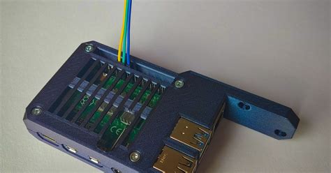Raspberry Pi4 Case With Gpio For Prusa Mk3 By Flatsixguy Download Free Stl Model