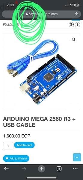 Arduino Mega Tested Only For Sale اكسسوارات و قطع غيار كمبيوتر 201214057