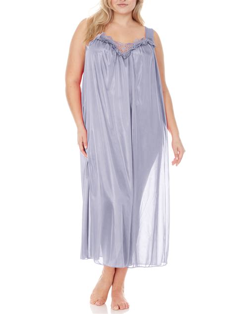 Ezi Nightgowns For Women Soft And Breathable Satin Night Gowns For