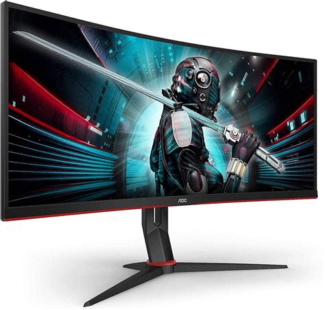 Review AOC G Line Second Gen CU34G2X Curved Gaming Monitor Gadget Voize
