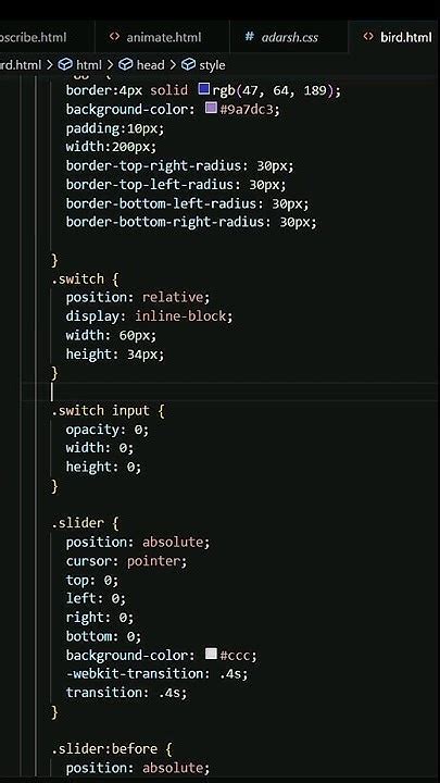 Css Toggle Button On Off Button Design Using Html And Css