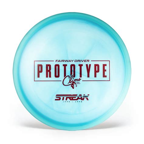 Climo Prototype Streak Climo Disc Golf